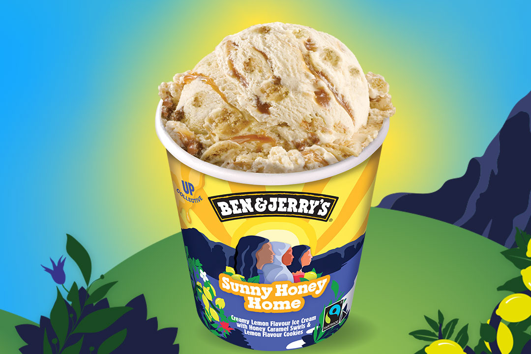 Sunny Honey Home Ice Cream | Ben & Jerry’s